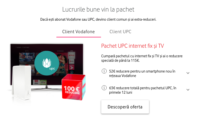 100 euro reducere la smartphone! Iată ofertele pentru clienții Vodafone ...